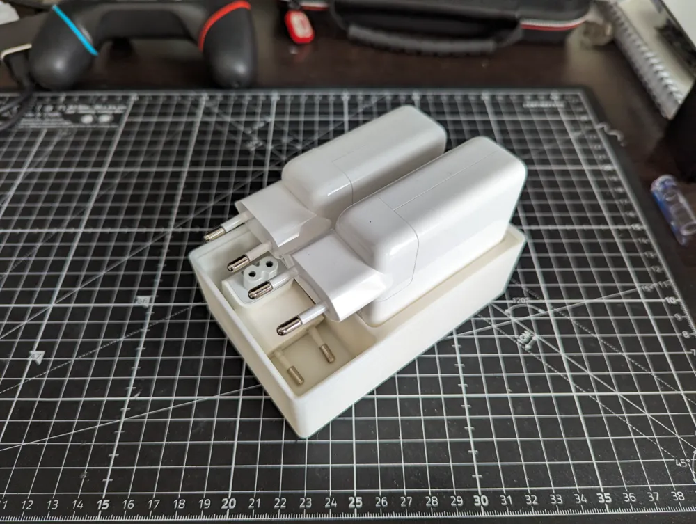 Gridfinity apple USB power adapters / chargers by jrh9000 - MakerWorld