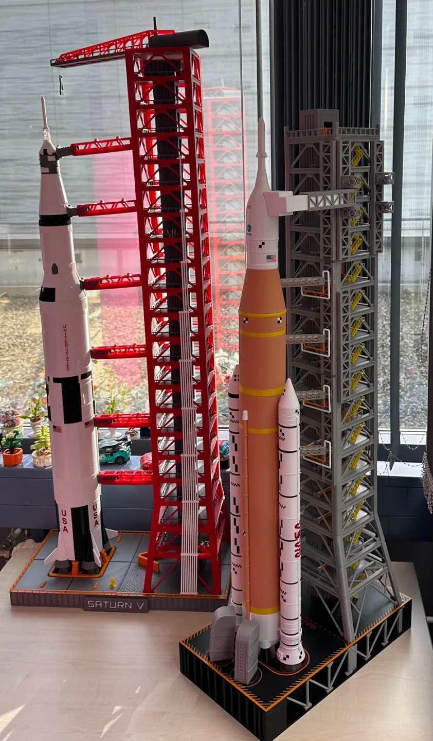 Artemis 1:100 approximately 1m tall by BrainyRP MakerWorld: Download ...