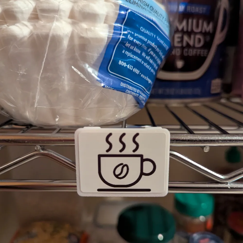 HDX / Style Wire Shelving Unit Hanging Display Tag by jleebly ...
