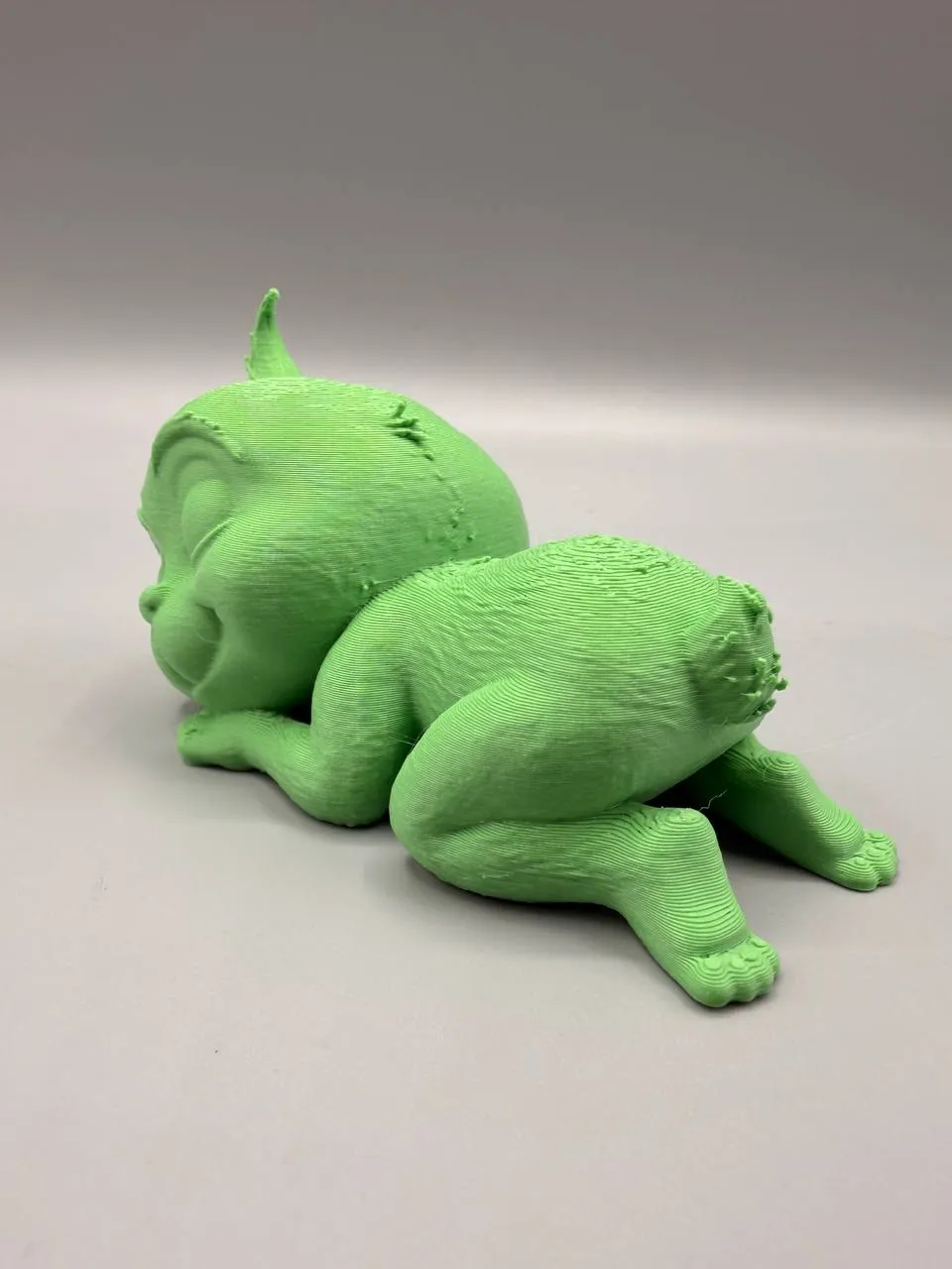 Sleeping Baby Grinch - Free 3D Print Model - MakerWorld