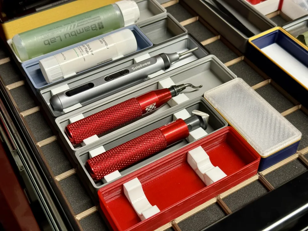 Round Tool Holding Inserts for Gridfinity Bins Remixed by KYZ Design MakerWorld: Download Free ...