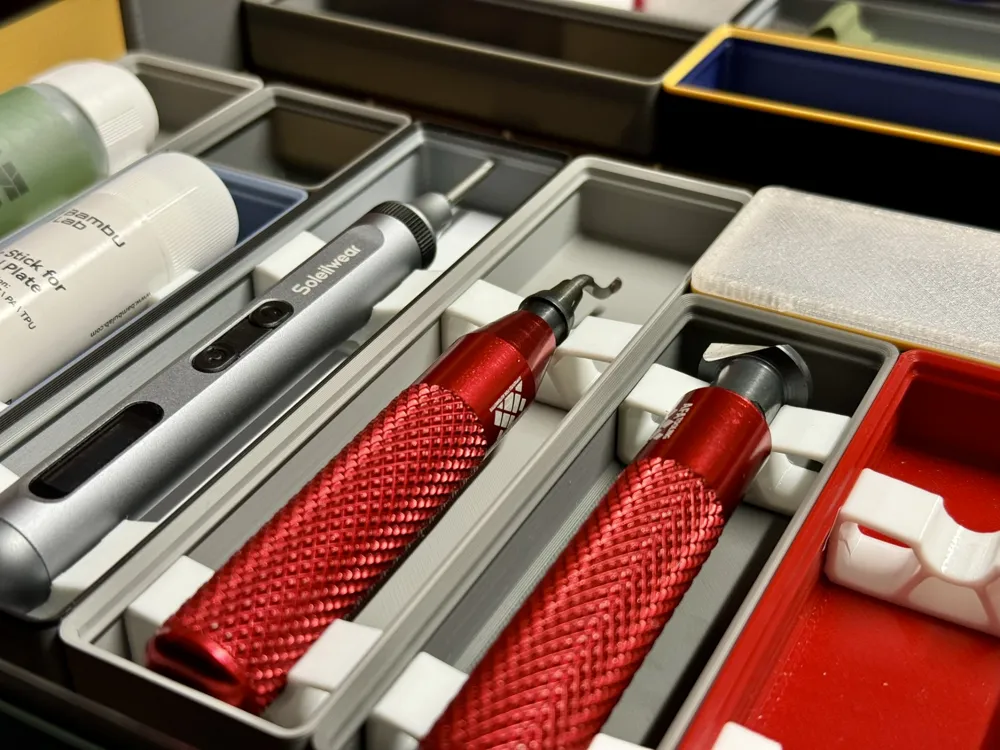 Round Tool Holding Inserts for Gridfinity Bins - Free 3D Print Model ...