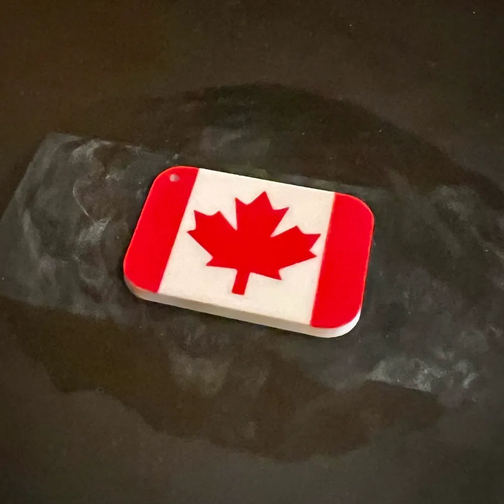Canada flag key chain by Nirolfix - MakerWorld