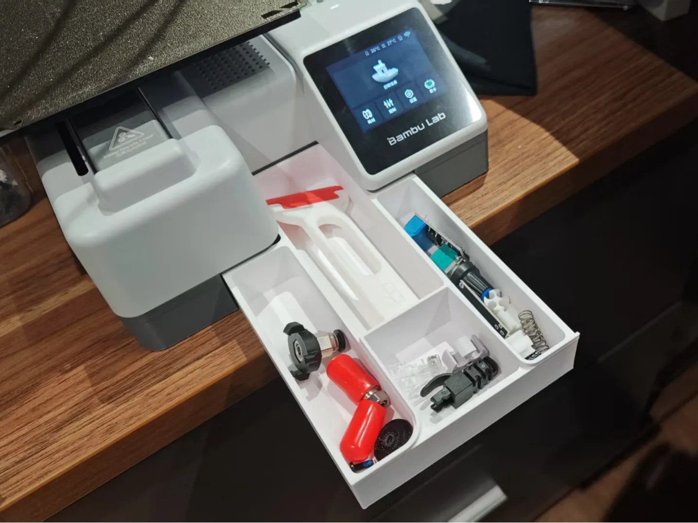 Bambu Lab A1 mini Bottom Storage Box Parts Box Tool Box by Boss_Design ...