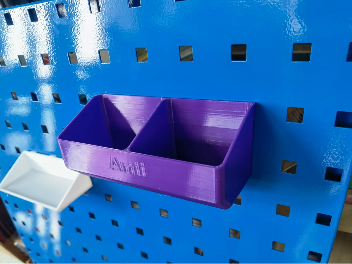 Square-Hole Pegboard Hanger - Free 3D Print Model - MakerWorld