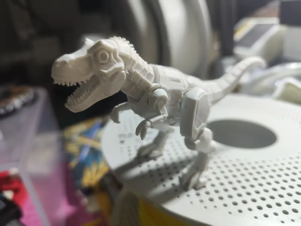 cyber dinosaur Tyrannosaurus rex by BennyJinn MakerWorld: Download Free 3D Models