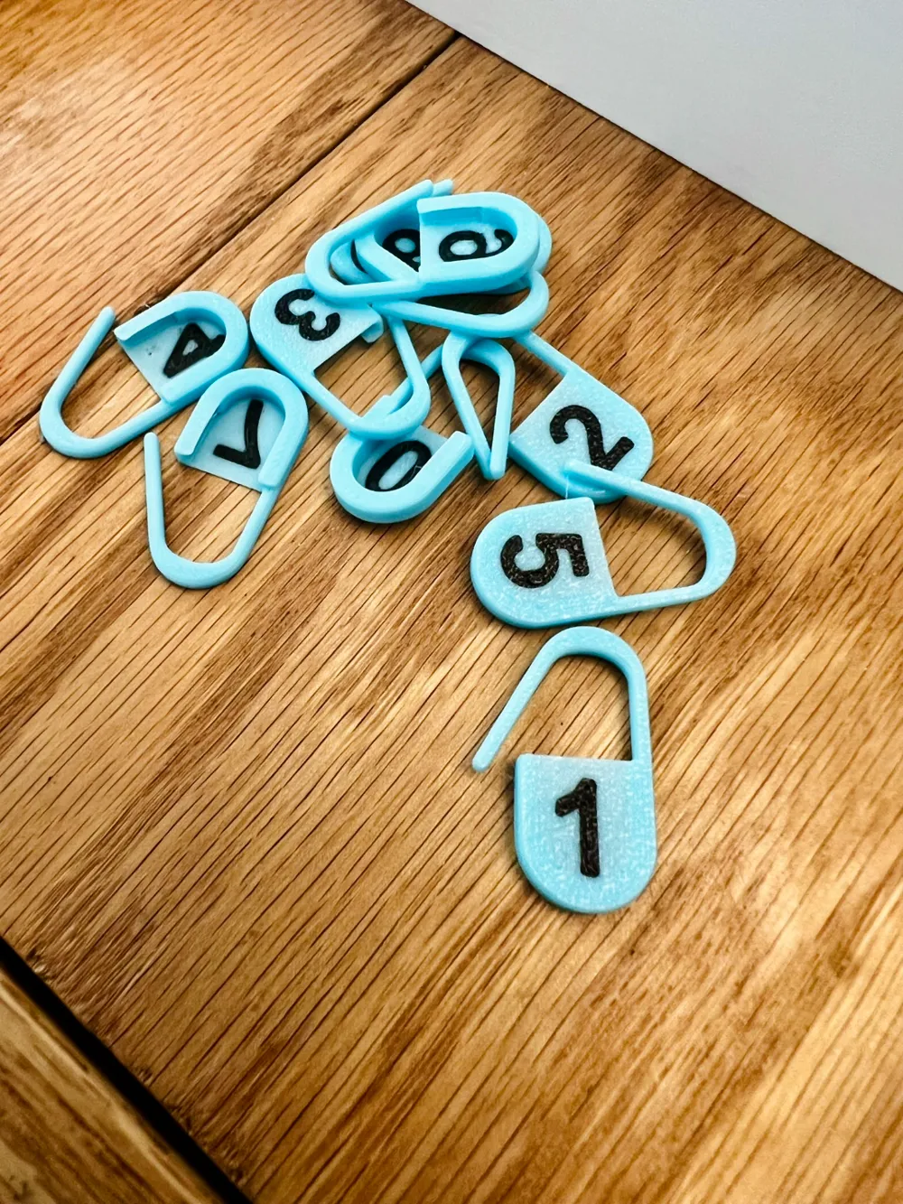 Counting Number Stitch Markers by NotYetDead - MakerWorld