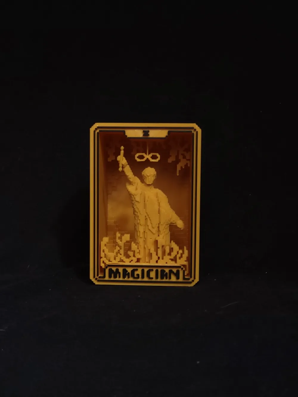 Balatro Tarot Cards 3D - Magician - Free 3D Print Model - MakerWorld