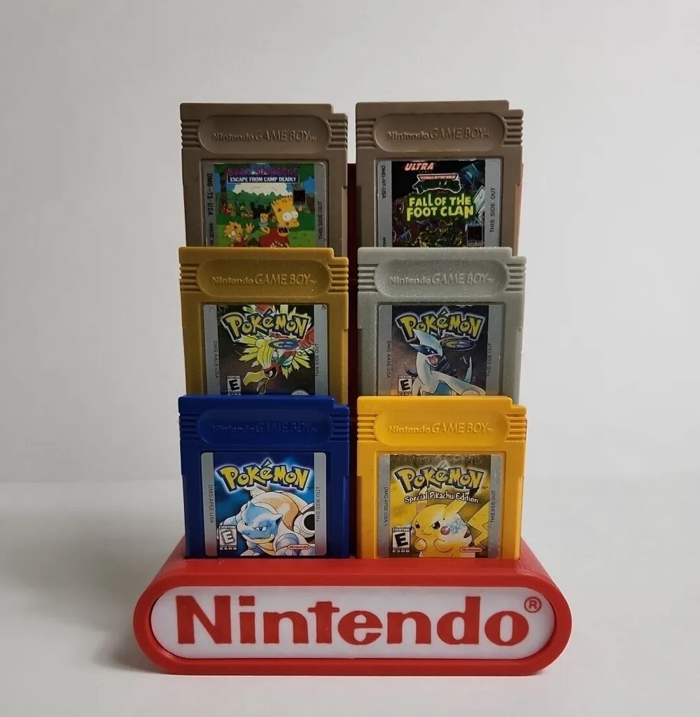 Nintendo Gameboy Cartridge Display by BEN 3D - MakerWorld