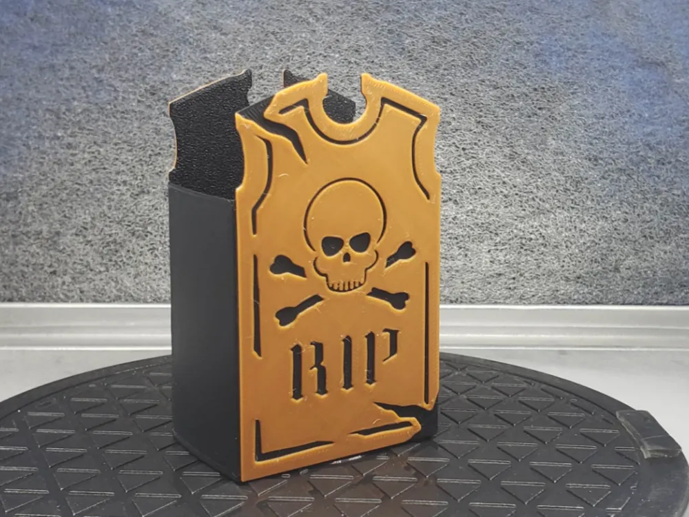 Halloween Treat box Skull n Bones by Aggro_Magnet MakerWorld: Download ...