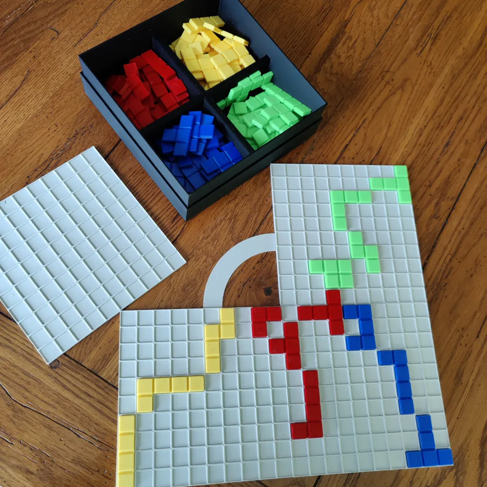 Blokus XL AMS Remix with Logo - Free 3D Print Model - MakerWorld