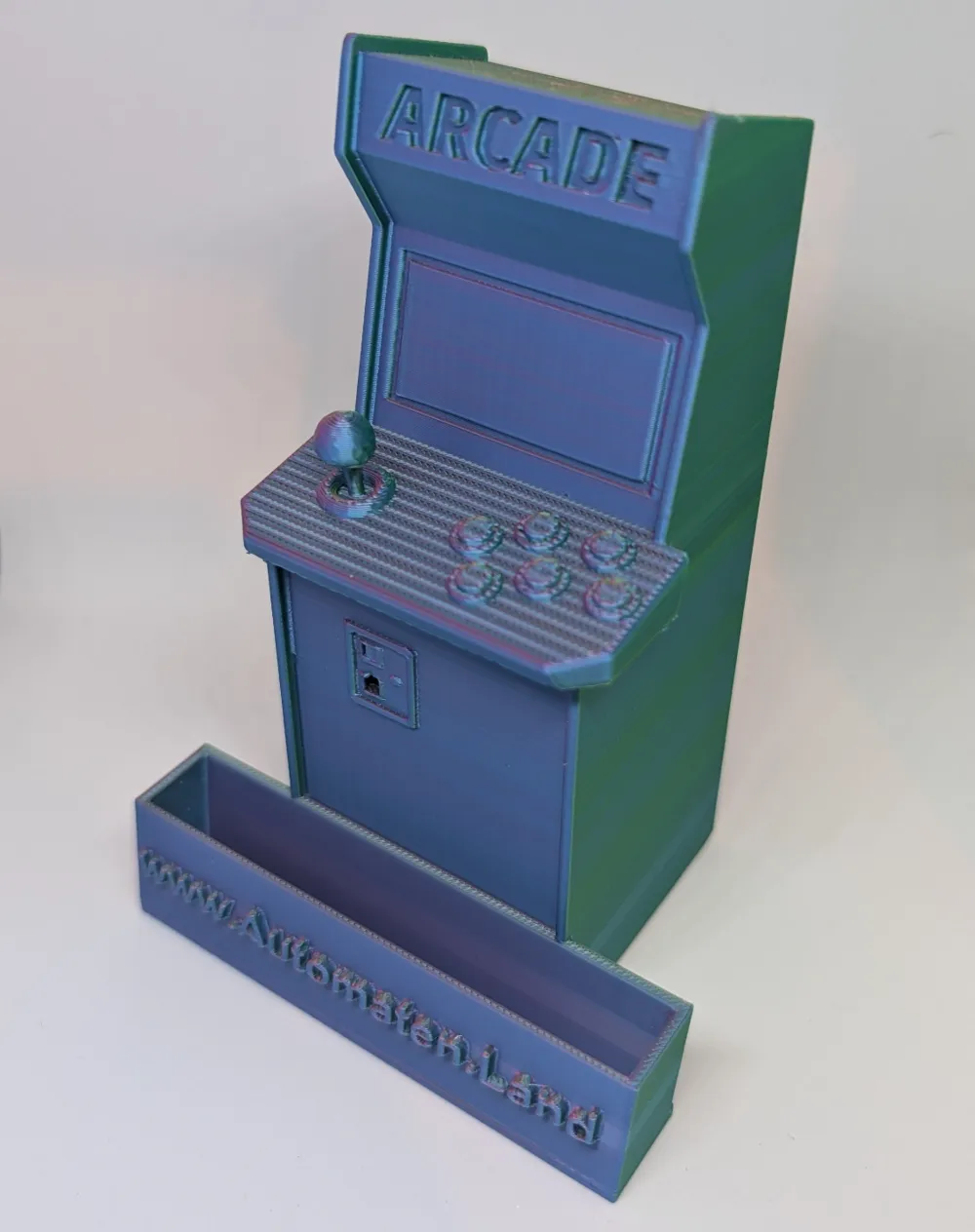Arcade Machine Businesscard Holder Remixed by CrazyModding - MakerWorld