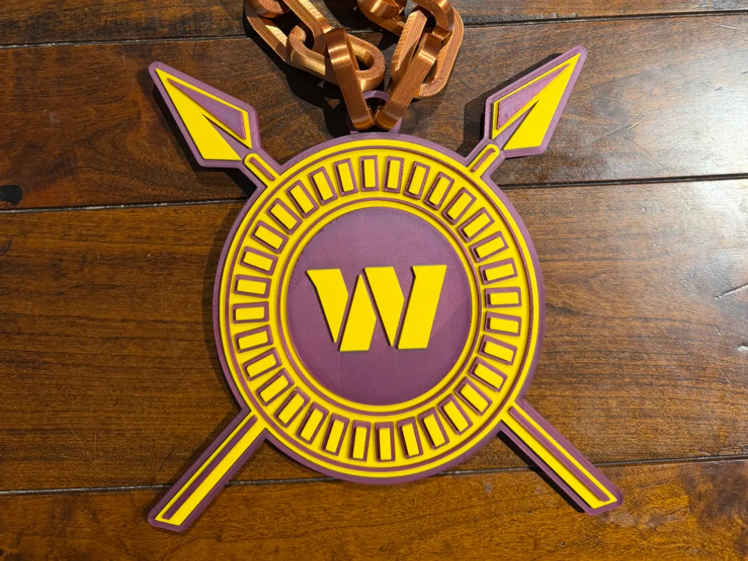 Washington Commanders Logo alternatif - Modèle d'Impression 3D Gratuit ...