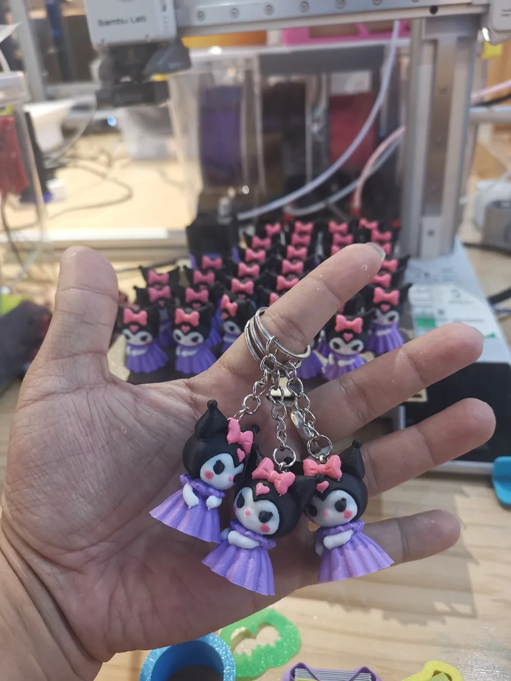 Print-in-Place Kuromi - Free 3D Print Model - MakerWorld