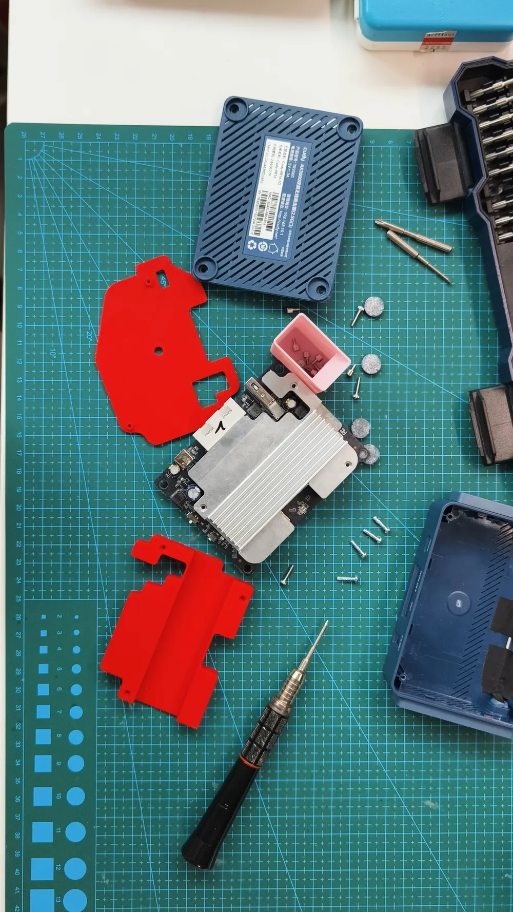 多酷 cudy tr3000 全覆盖散热改装 - 免费 3D 打印模型 - MakerWorld