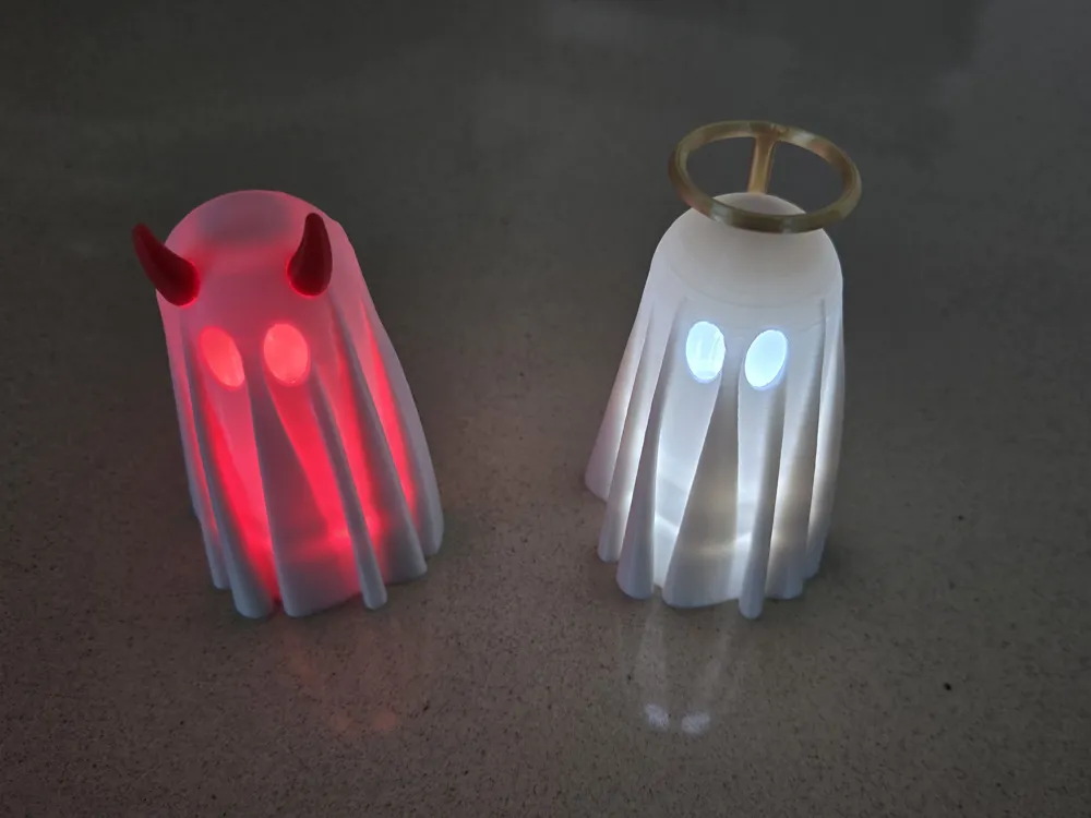 Demon Ghost & Angel Ghost by robrmg MakerWorld: Download Free 3D Models