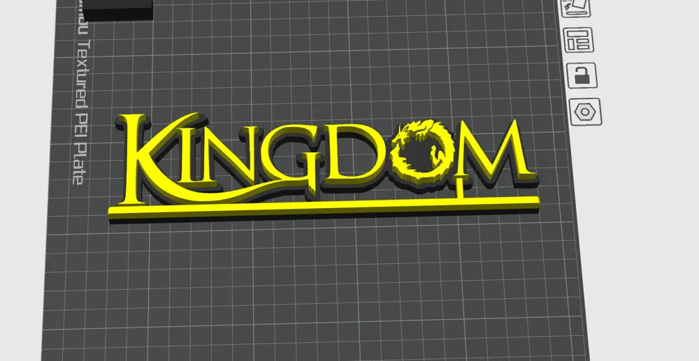 Kingdom logo by Wokoto - MakerWorld