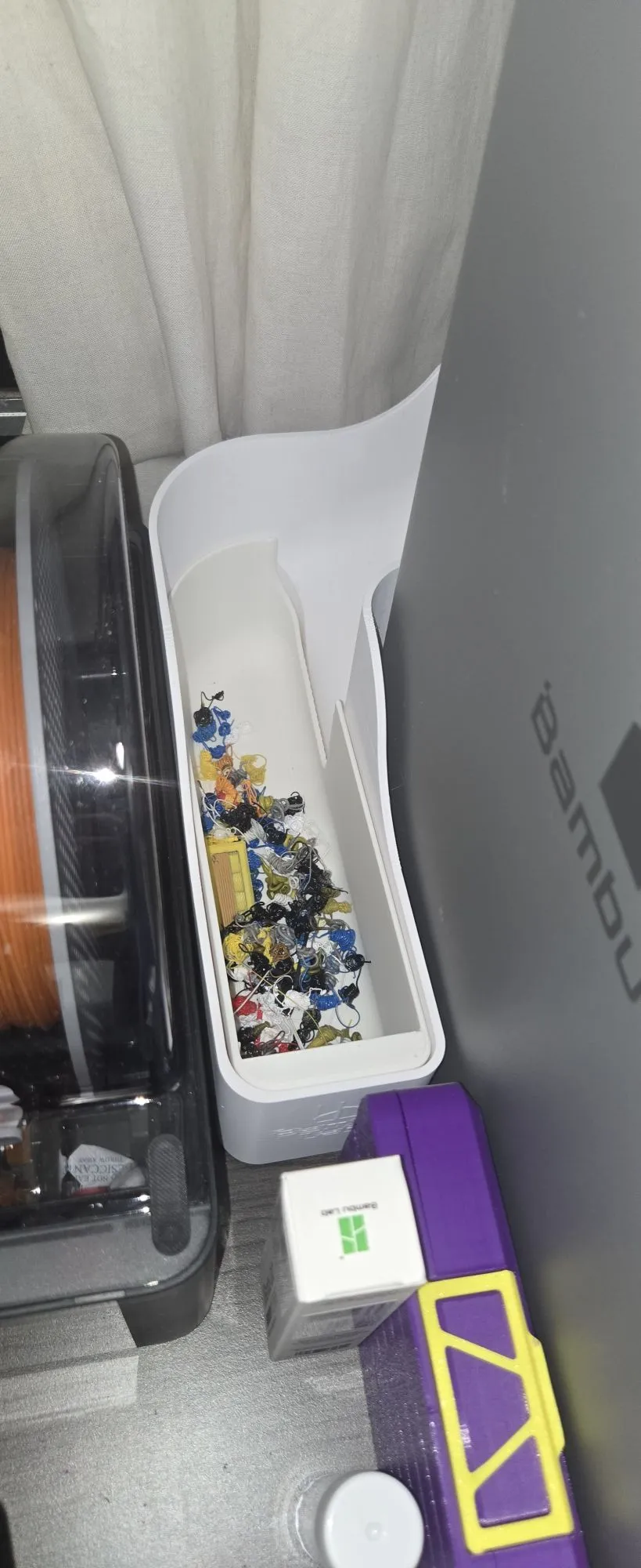 Filament Poop Bin² - A bin for your bin - Free 3D Print Model - MakerWorld