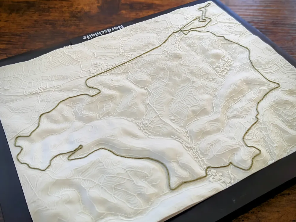 Nordschleife Nurburgring 3D Mini (Large) by jarvizar - MakerWorld