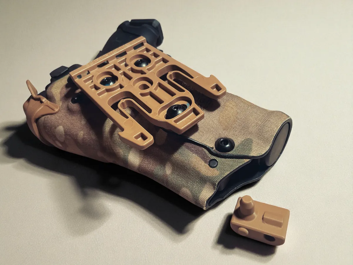 Safariland Glock 19/45 threaded barrel plug - Free 3D Print Model ...