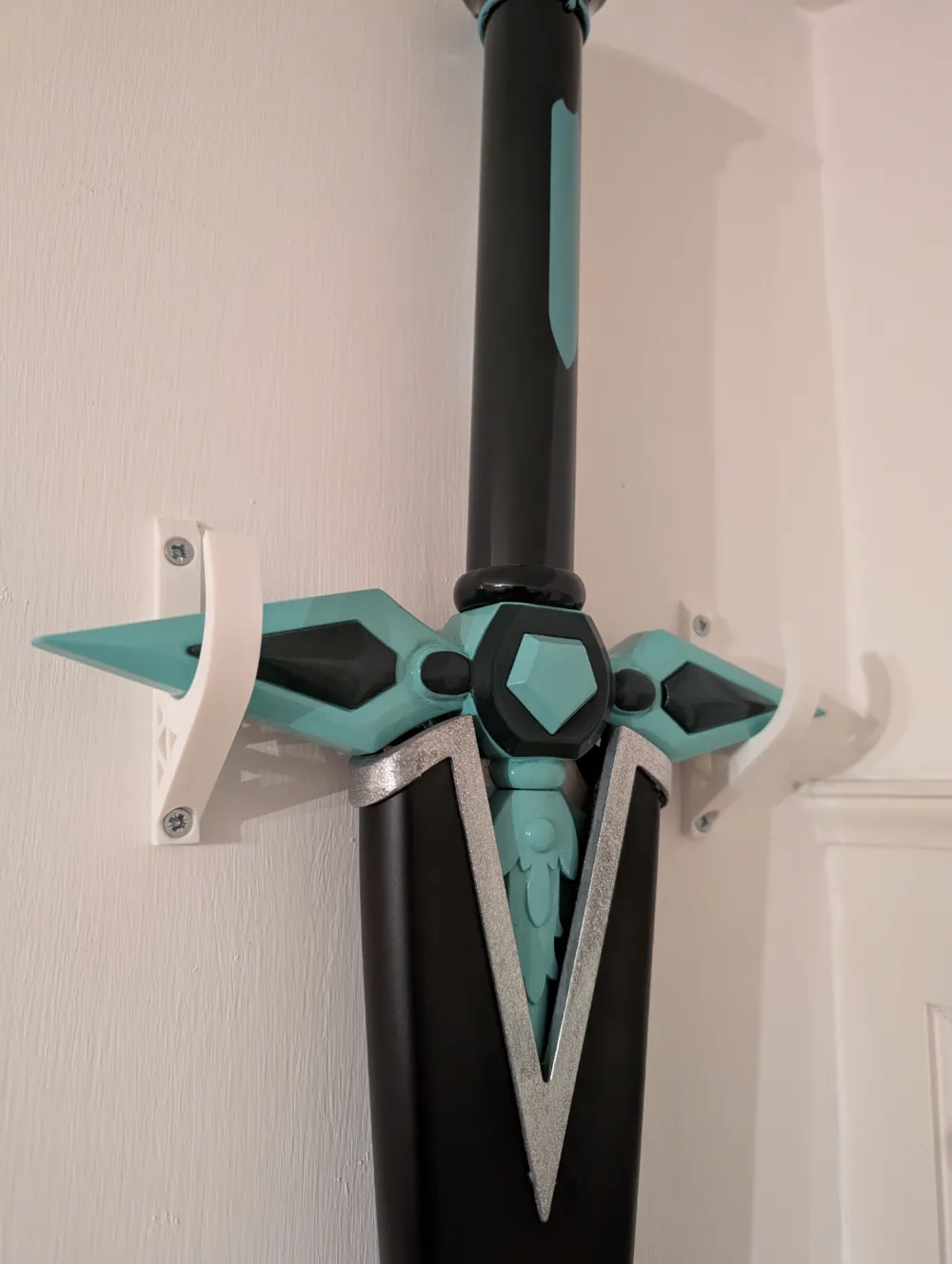 Sword Wall Holder Dark Repulser SAO - Free 3D Print Model - MakerWorld