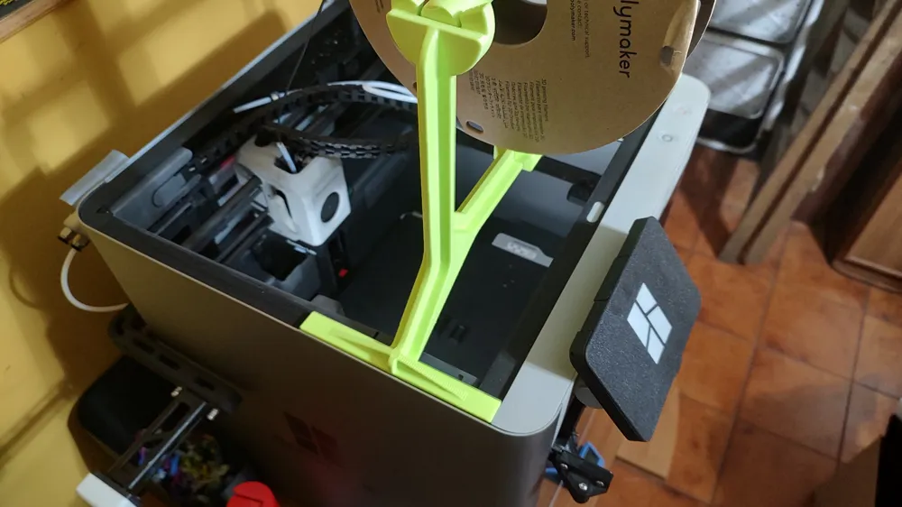 Bambu Lab TPU Direct Spool Mount - X1C X1E P1S P1P - Free 3D Print ...