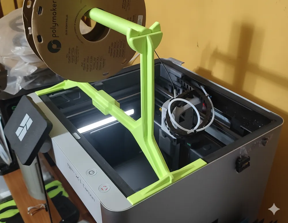 Bambu Lab TPU Direct Spool Mount - X1C X1E P1S P1P - Free 3D Print ...