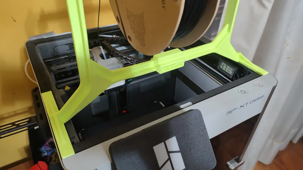 Bambu Lab TPU Direct Spool Mount - X1C X1E P1S P1P - Free 3D Print ...