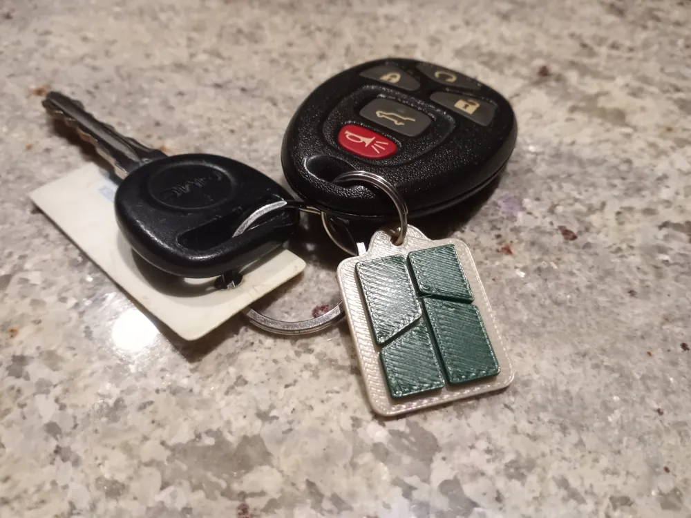 Small Bambu Labs Logo Keychain by JGA Innovations MakerWorld: Download ...