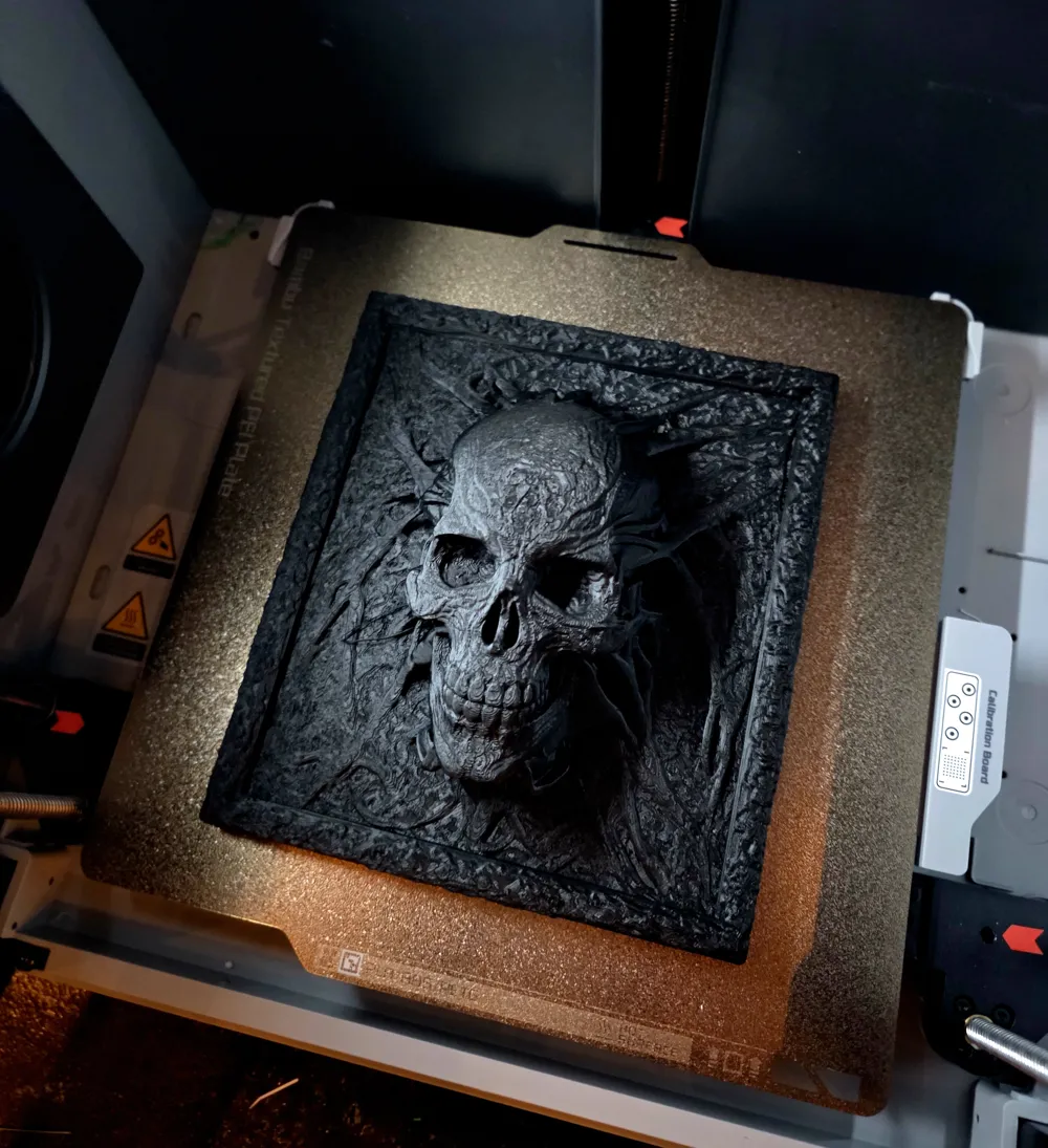 3d Effect Living Tree Skull Art Wall Hang by DTM247 MakerWorld ...