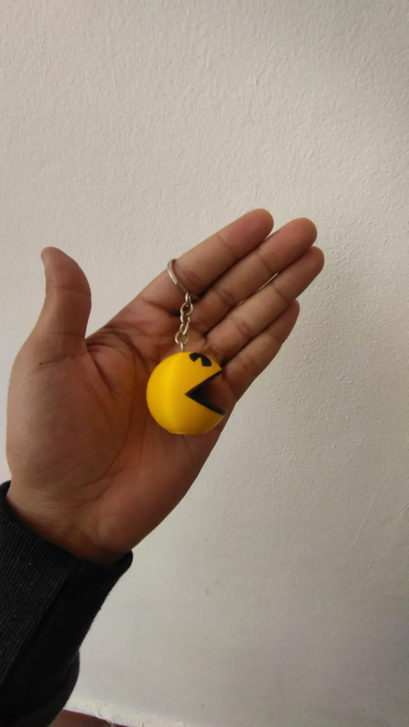 Pac Man - Keychain - No AMS by Renanartdev - MakerWorld