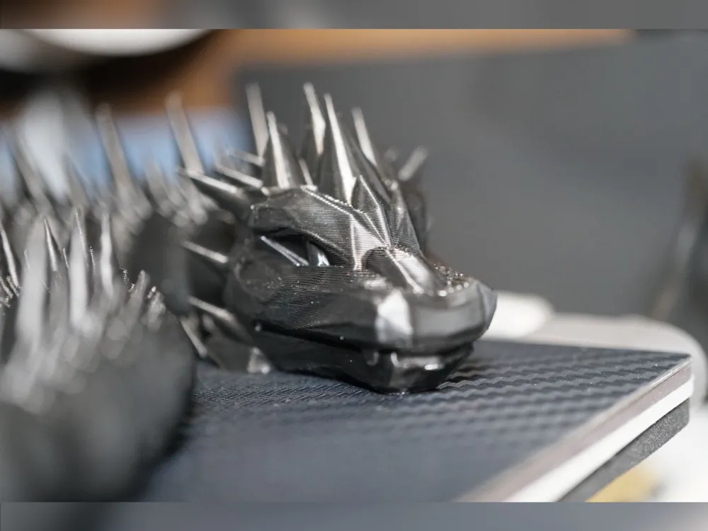 Articulated Spiky Dragon by SternPrinting - MakerWorld