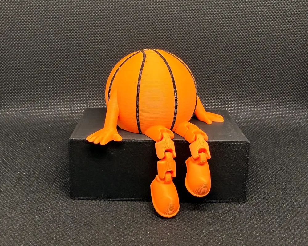 Articulated Basketball Buddy in two colors - Free 3D Print Model ...