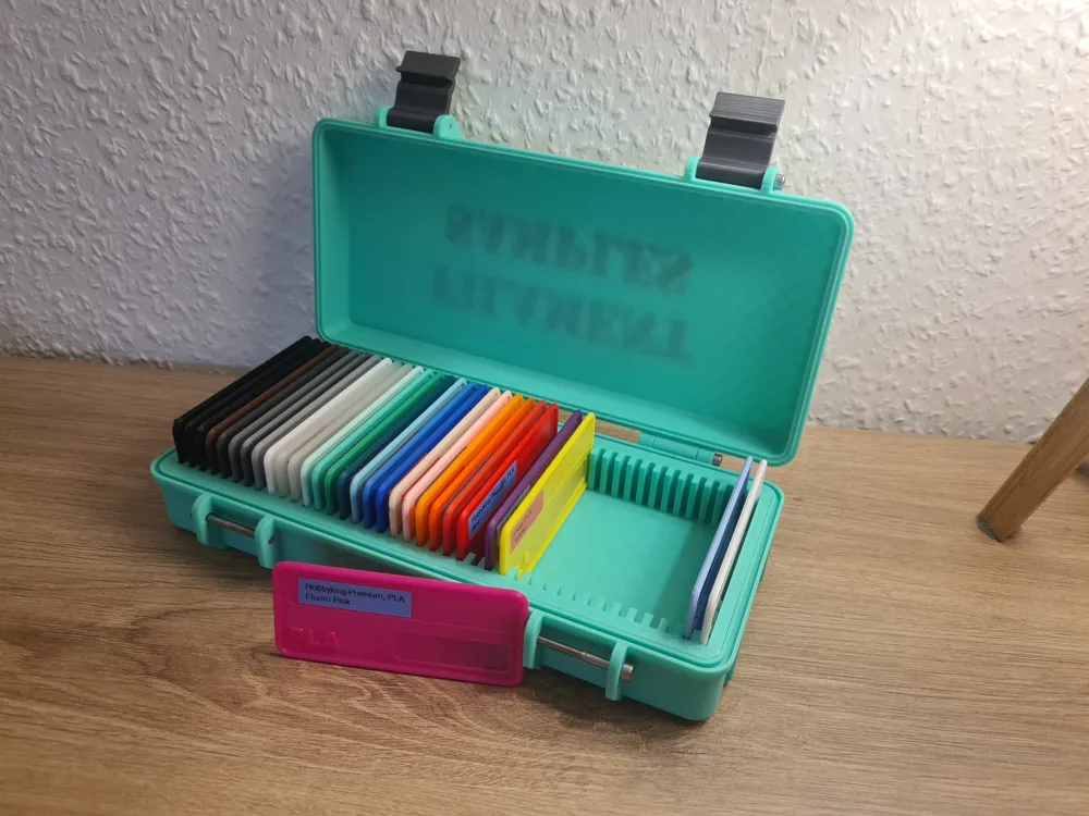 Filament Sample Rugged Box (40 samples) by Mahave - MakerWorld