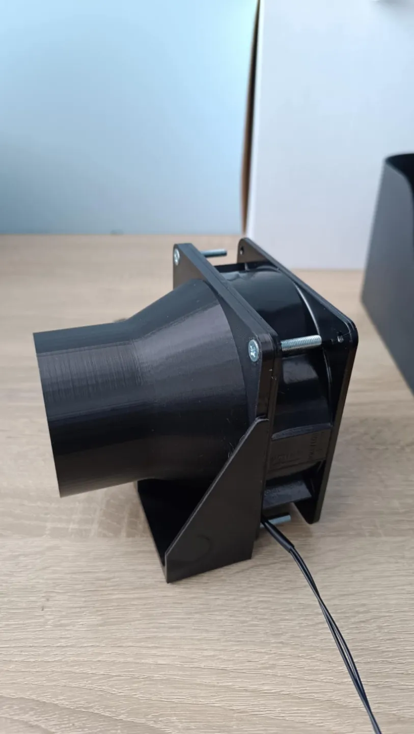 3D Printer Fume Extractor Adapter Fan (100 > 80)mm by Engine_SP ...