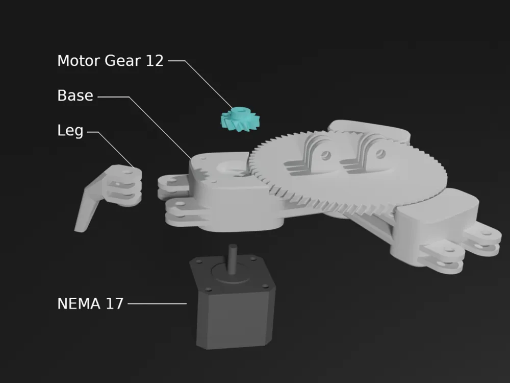 N-DOF: The Modular Robotic Arm by keeeal - MakerWorld