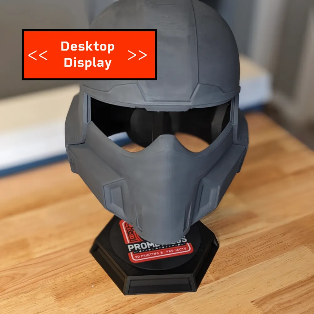 Modular Helmet Display w/Interchangeable Inserts by Prometheus Printing ...