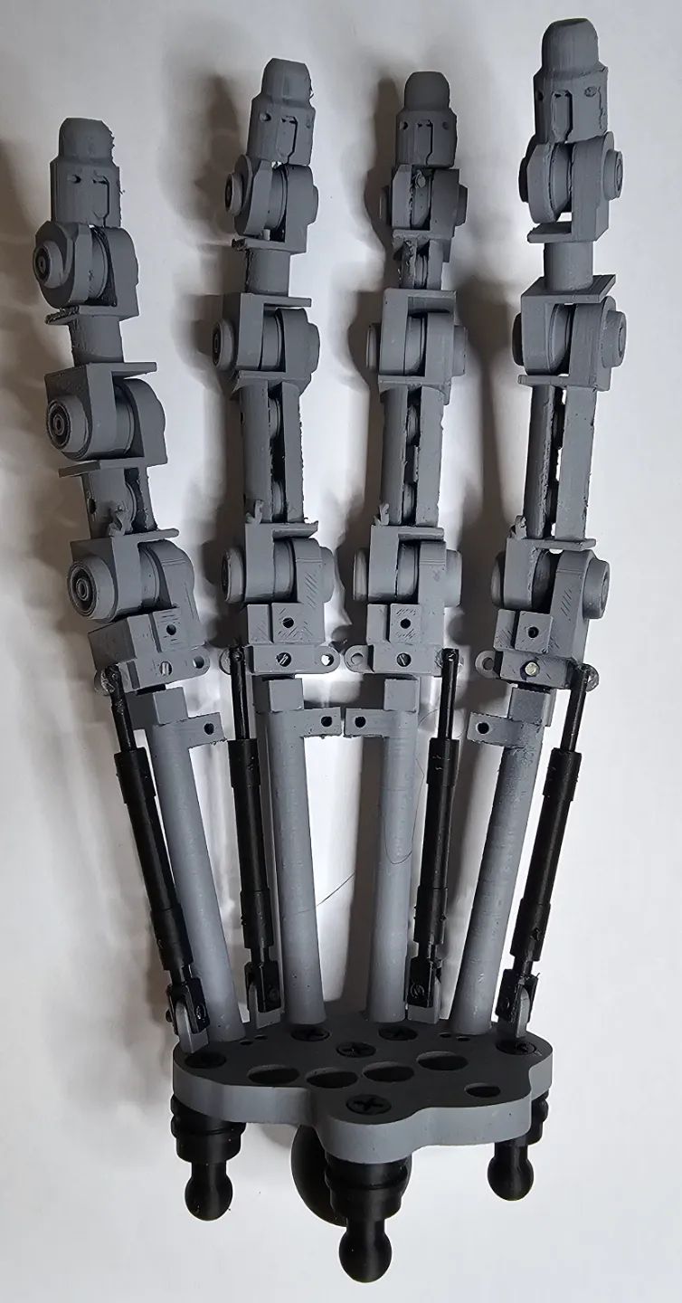 Terminator T800 Arm with Light Base - Free 3D Print Model - MakerWorld