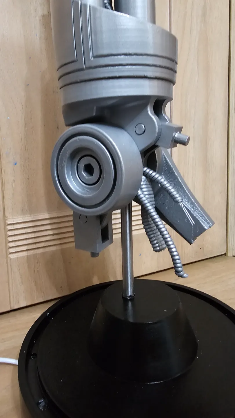 Terminator T800 Arm with Light Base Remixed by PaulD MakerWorld ...