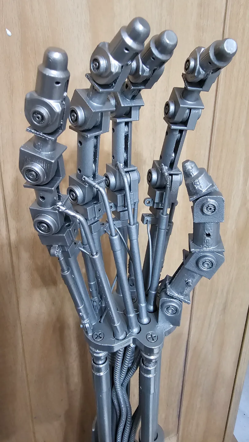 Terminator T800 Arm with Light Base Remixed by PaulD MakerWorld ...