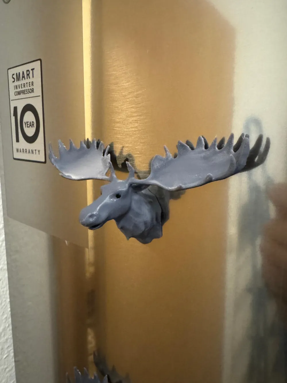 Elk Head Magnet by jonas - MakerWorld