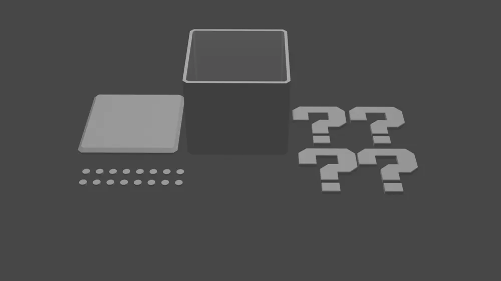 Super Mario Question Mark Box by Level UP - MakerWorld