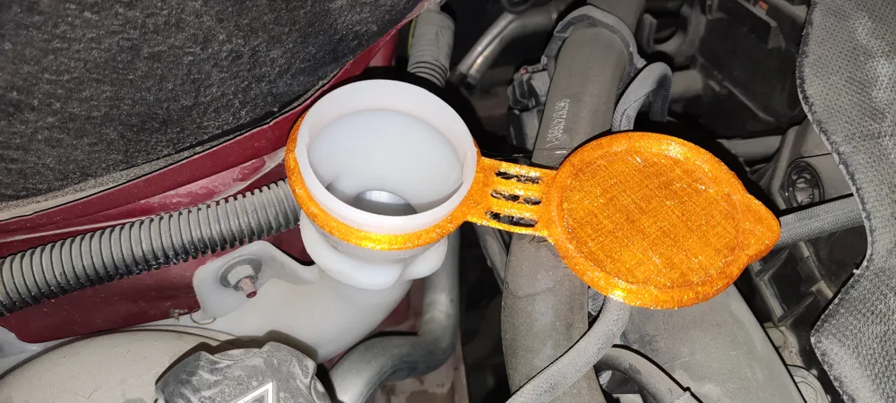 Windshield fluid cap - Peugeot 205 - 2018 - Free 3D Print Model ...