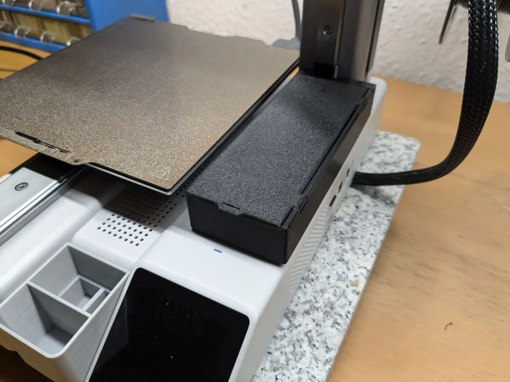 screwed on A1 Mini tool storage box with lid - Free 3D Print Model ...