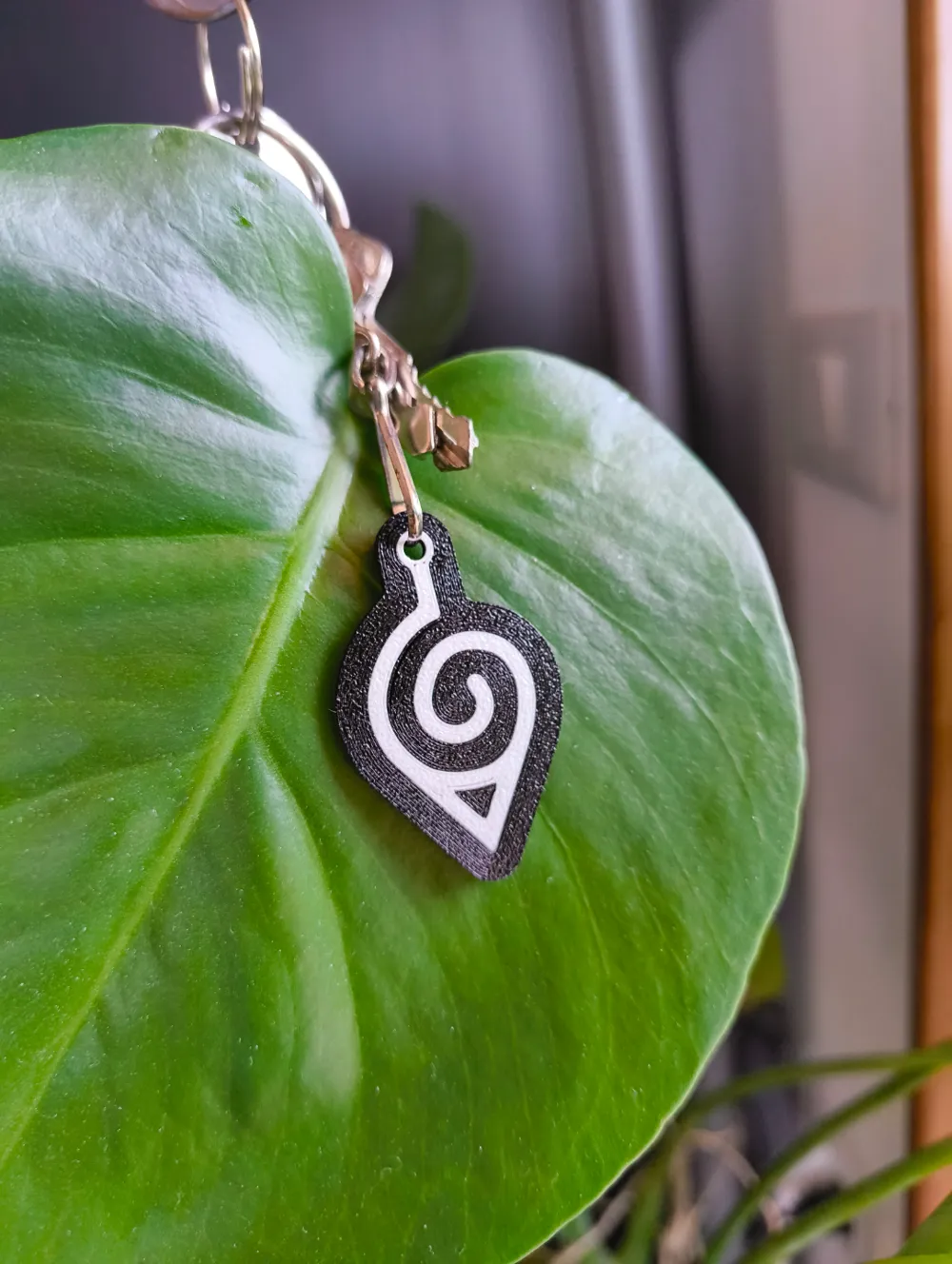 Naruto Leaf Clan Keychain by yume.projects - MakerWorld