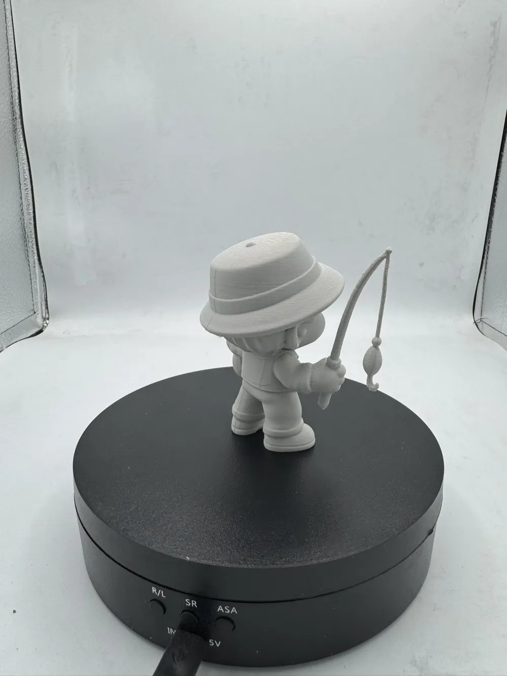 Cute Chibi Fisherman holding a fish by WispHollow MakerWorld: Download ...