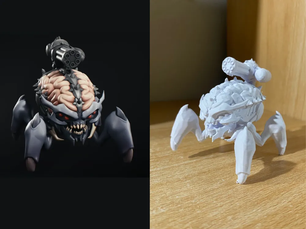 Doom Arachnotron - Toy - Doom The Dark Ages by EpicMario71 MakerWorld ...