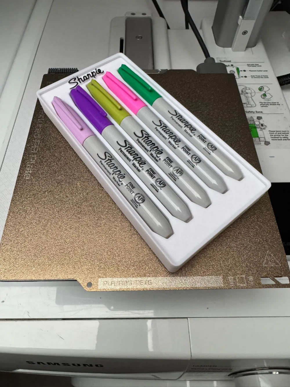 Gridfinity Sharpie bin 4x2x3 by Ermin89 MakerWorld: Download Free 3D Models