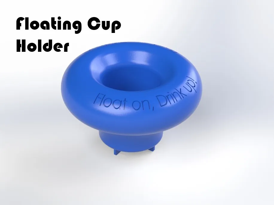 Floating Cup Holder - Free 3D Print Model - MakerWorld