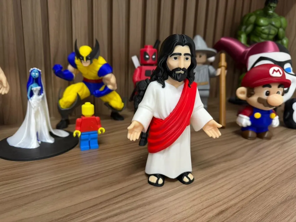 statue of Jesus Christ - Free 3D Print Model - MakerWorld